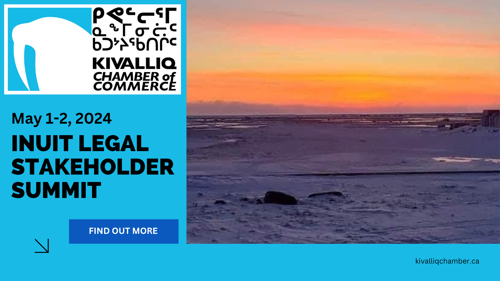 Inuit Legal Stakeholder Summit May 1-2 - Kivalliq Chamber of Commerce